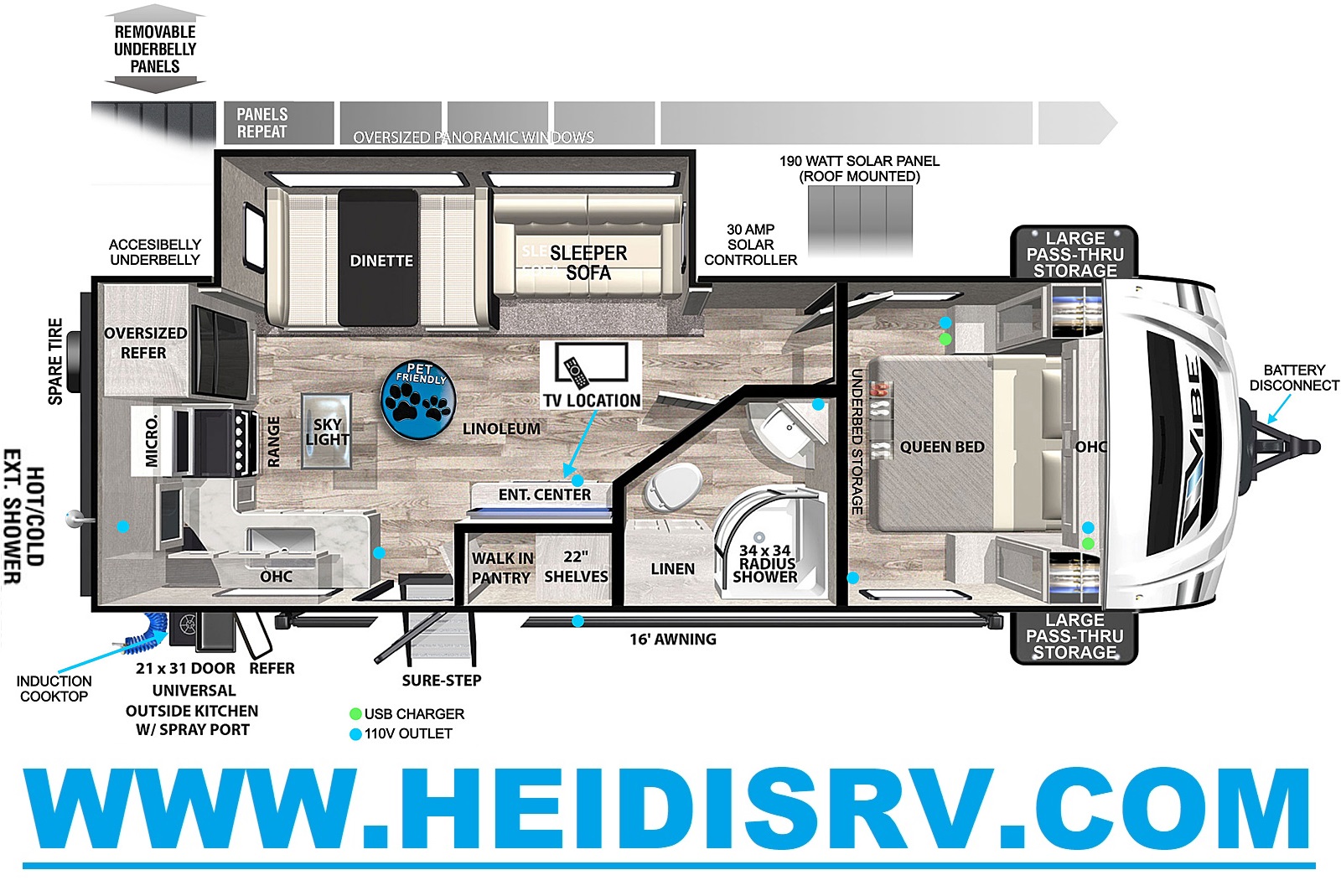2020 Forest River Vibe Floor Plans | Viewfloor.co