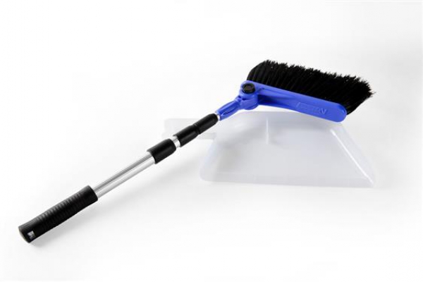 RV Adjustable Broom and Dustpan - Mobilife RV Centre