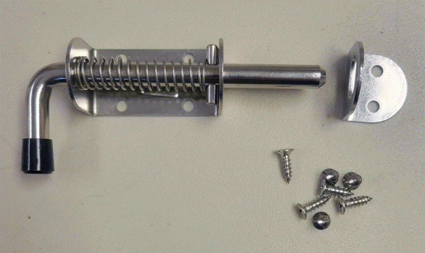 Roadtrek SS spring loaded barrel bolt HM 18360 - Mobilife RV Centre