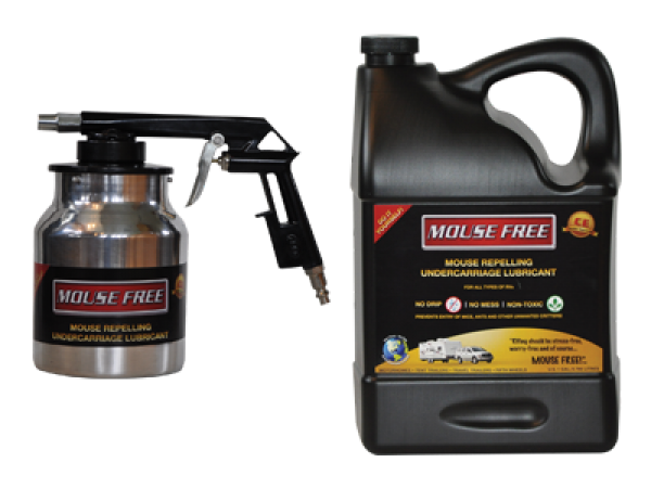 Mouse Free 1-Gallon w/Spray Gun - Mobilife RV Centre