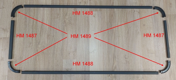 Roadtrek ProMaster window trim HM 1489 - Mobilife RV Centre